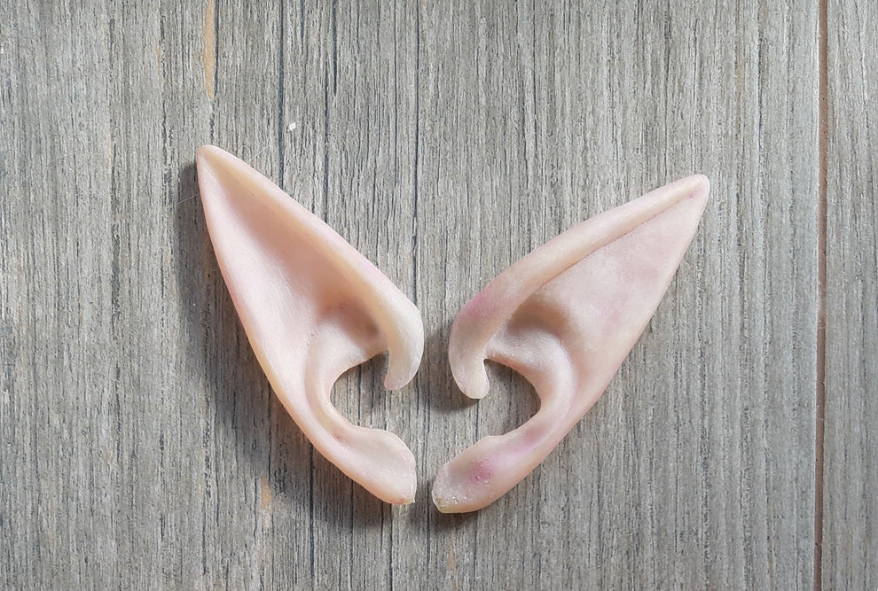 Medium Long elf ears - Latex Prosthetic ears – Madhouse Fx Studio